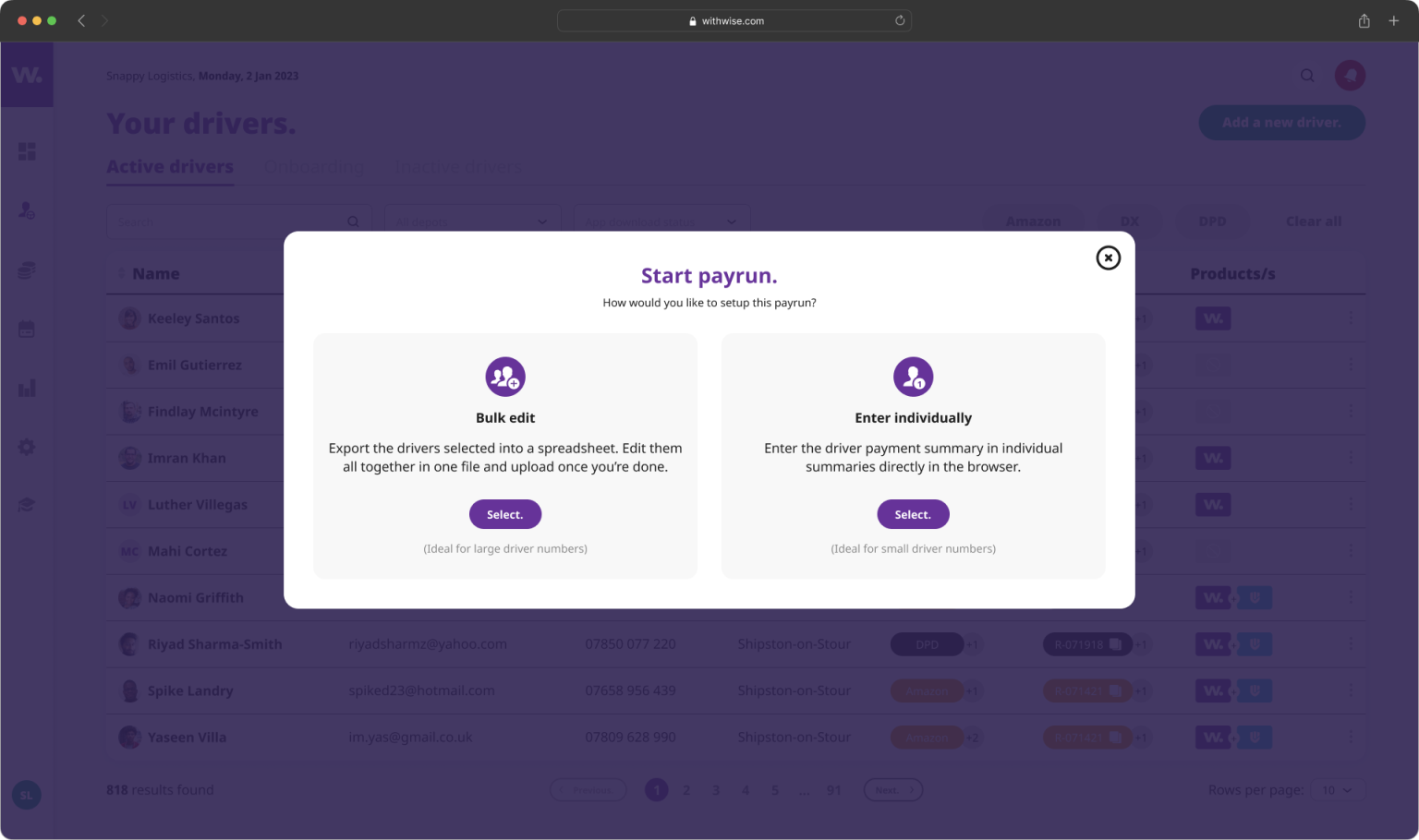 Wise | Digital Payment Software